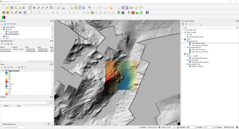 Creating A 3d Printed Digital Elevation Model In Qgis Technicalgis