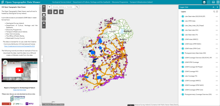 GIS Data Sources – Ireland – TechnicalGIS